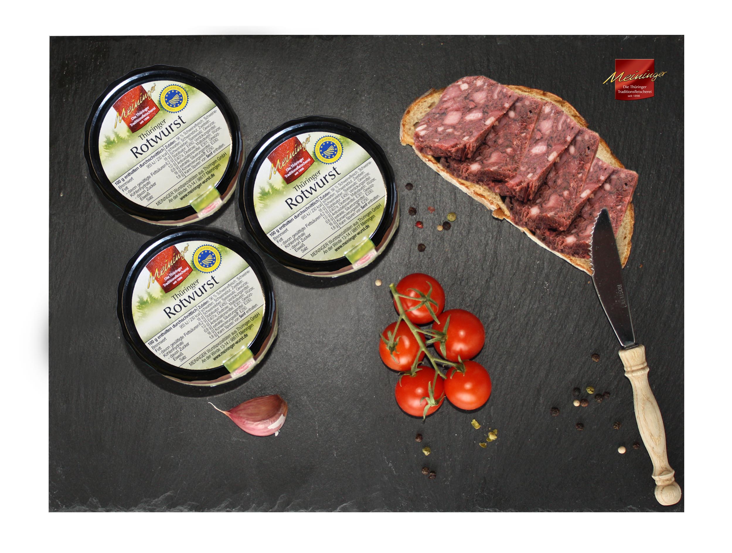 Thüringer Rotwurst im Glas I Original Thüringer Wurst I ...